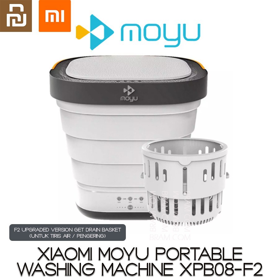 Jual Xiaomi MOYU Mesin Cuci Portable Folding Washing Machine XPB08-F2 ...