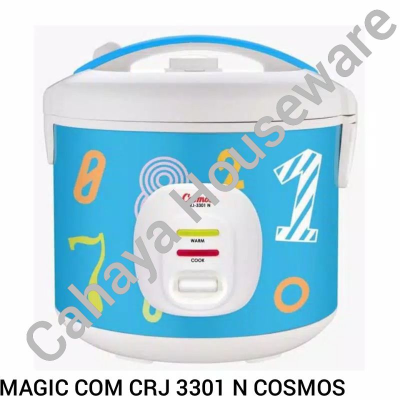 Jual MAGIC COM / RICE COOKER CRJ 3301 N COSMOS / PENANAK NASI /PENGUKUS ...