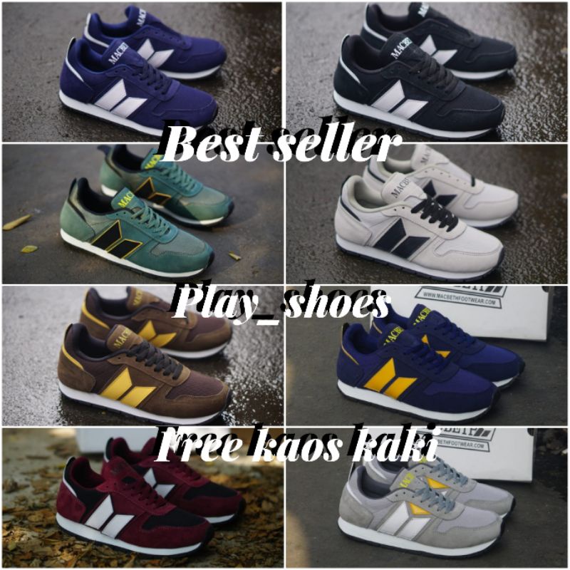 Jual SEPATU MACBETH RUNNING PRIA SEPATU SNEAKERS GYM LARI OLAHRAGA PRIA IMPORT QUALITY | Shopee ...
