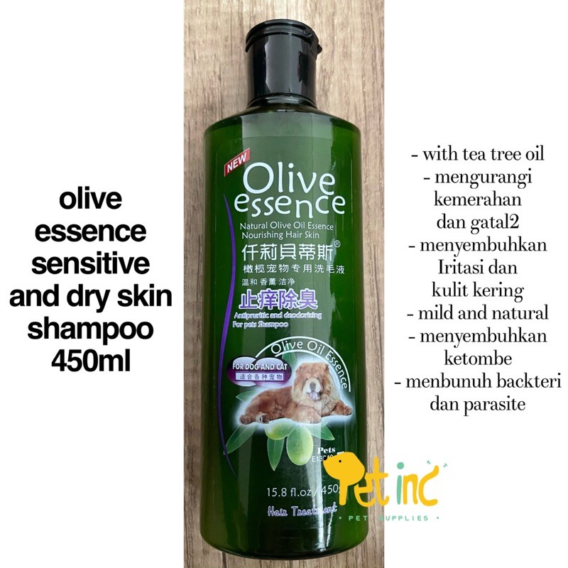 Jual Olive essence shampoo sensitive and dry skin 450ml | Shopee Indonesia