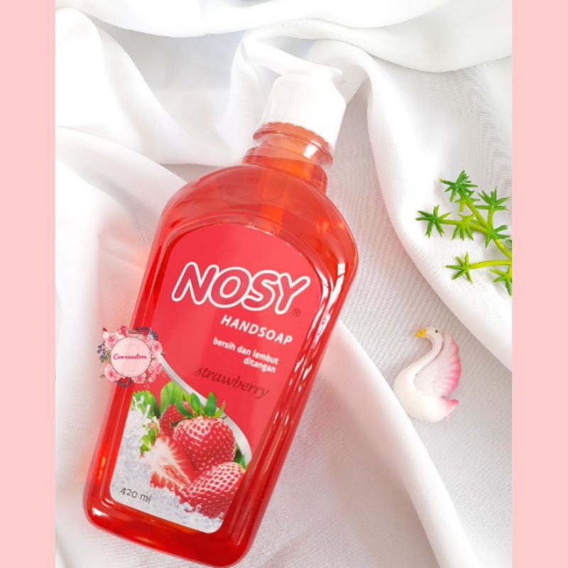 Jual NOSY HAND SOAP SABUN CUCI TANGAN PUMP 420 ml | Shopee Indonesia