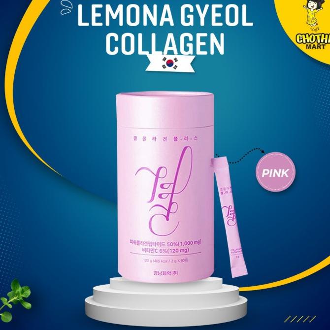 Jual HARGA TERBAIK!!! Lemona gyeol collagen pink (Ready Stok) | Shopee Indonesia