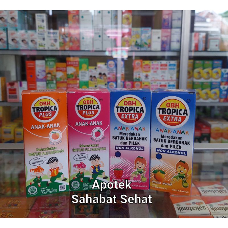 Jual OBH Tropica Plus Anak-Anak / OBH Tropica Extra Anak-Anak ...