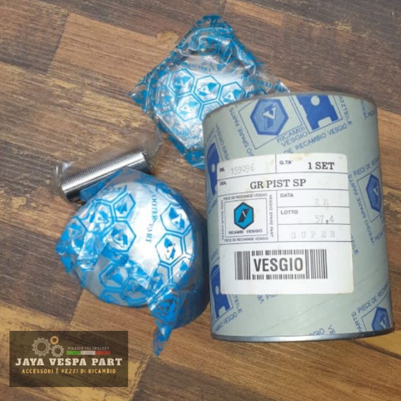 Jual Piston Vespa set Vespa Super / Piston Vespa Bajaj Super / Piston ...