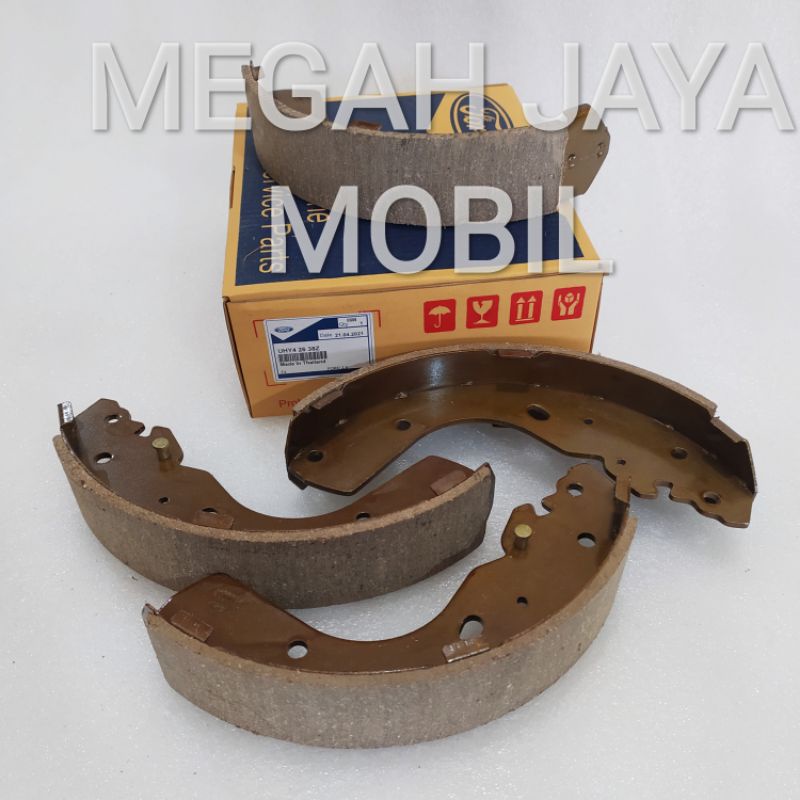 Jual Brake shoe kampas rem belakang tromol Ford Ranger / Everest 1set | Shopee Indonesia