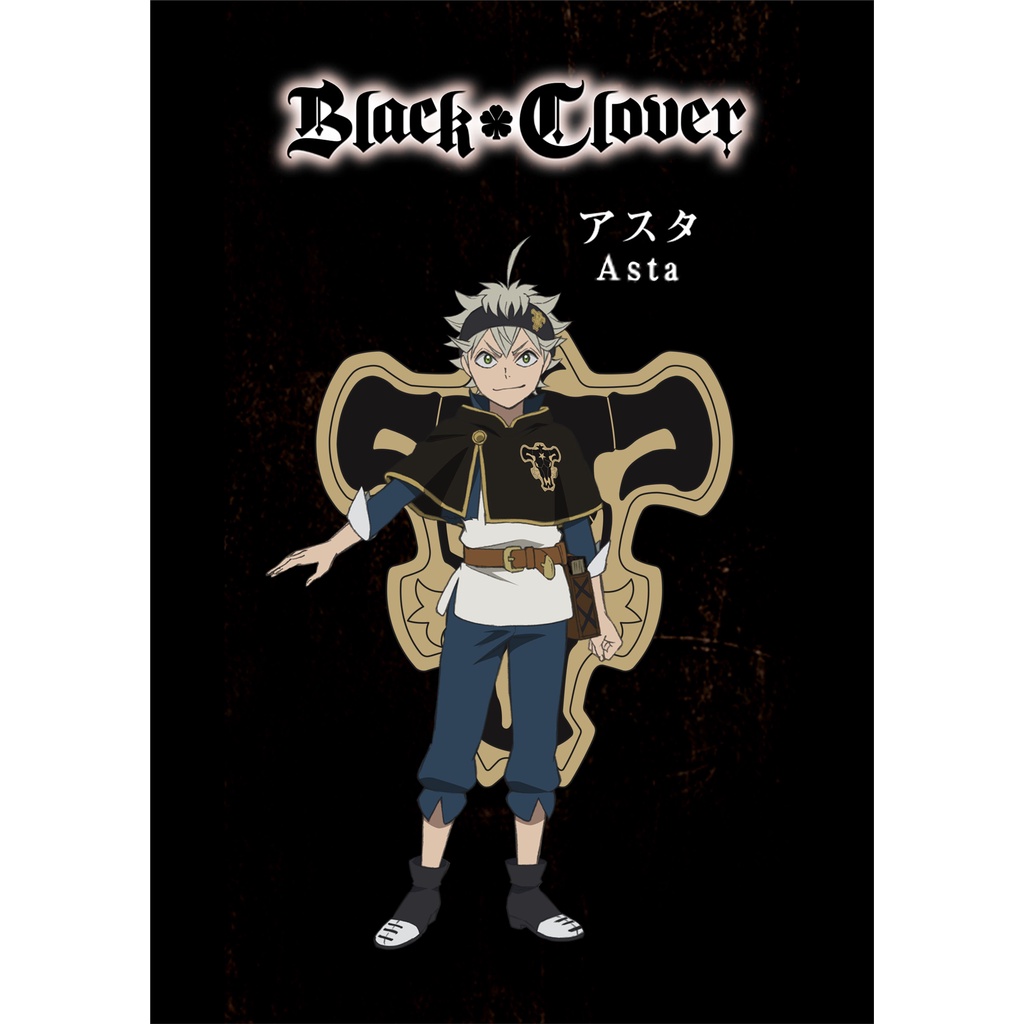 Jual Poster Anime Manga Black Clover Pasukan Banteng Hitam/Black Bull ...