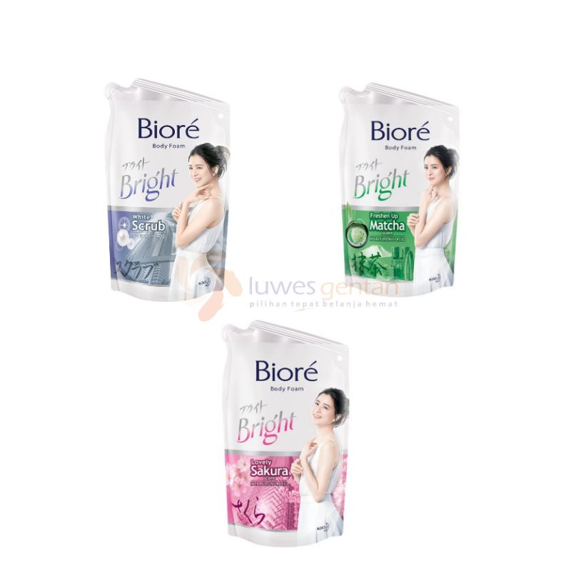 Jual Biore Bright body foam | Shopee Indonesia