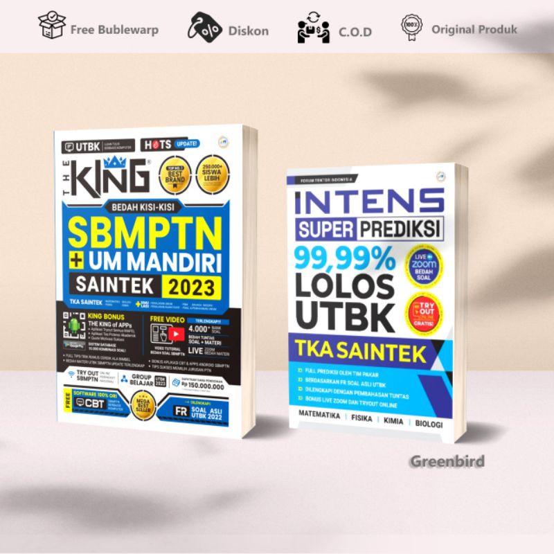 Jual Ready Stock Buku The King Bedah Kisi Kisi Sbmptn And Um Mandiri
