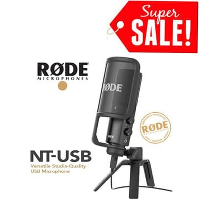 Jual RODE NT-USB Original Garansi Resmi | Shopee Indonesia