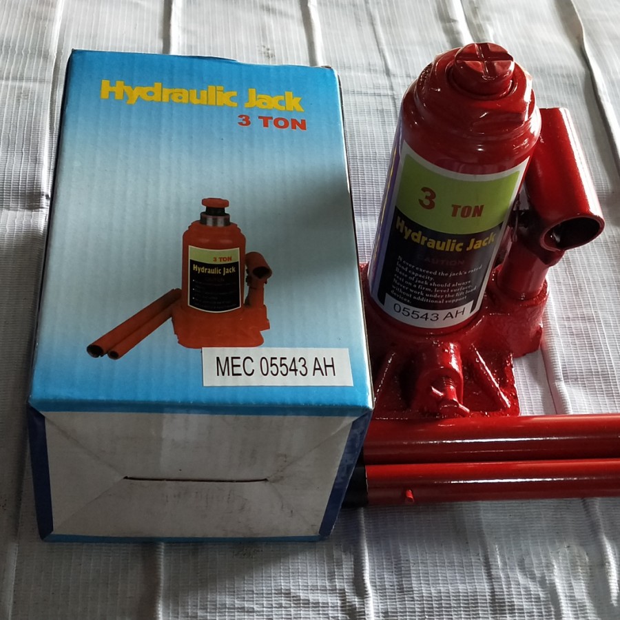 Jual Dongkrak Hydraulik Jack Botol Mobil Universal 3 Ton | Shopee Indonesia