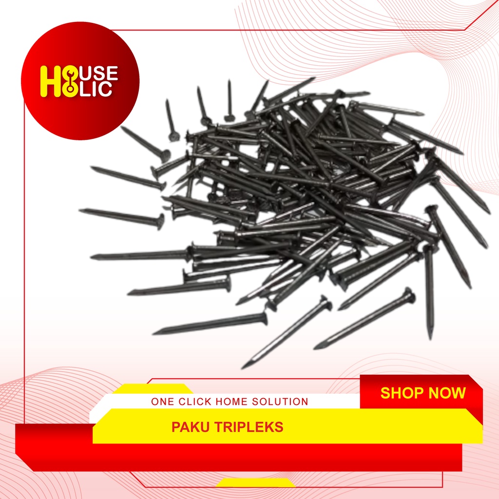 Jual Paku Triplek 2cm Ons / Paku Papan Tripleks 2 Cm / Paku Kayu / Paku Jarum | Shopee Indonesia