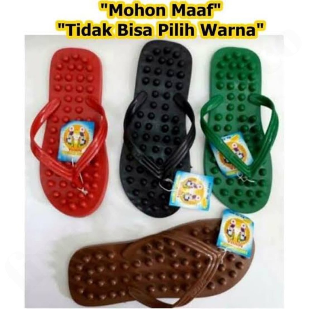 Jual Nikita Sandal Jepit Kesehatan Duri Besar / Sandal Refleksi ...