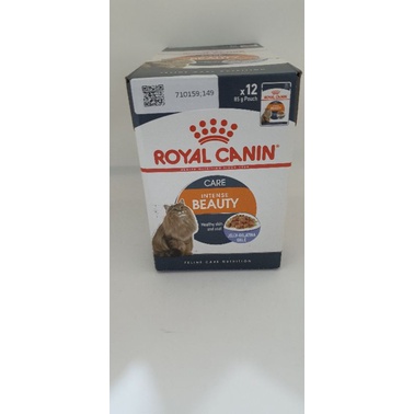 Jual ROYAL CANIN INTENSE BEAUTY JELLY POUCH 85GR 12PCS (1BOX) | Shopee ...