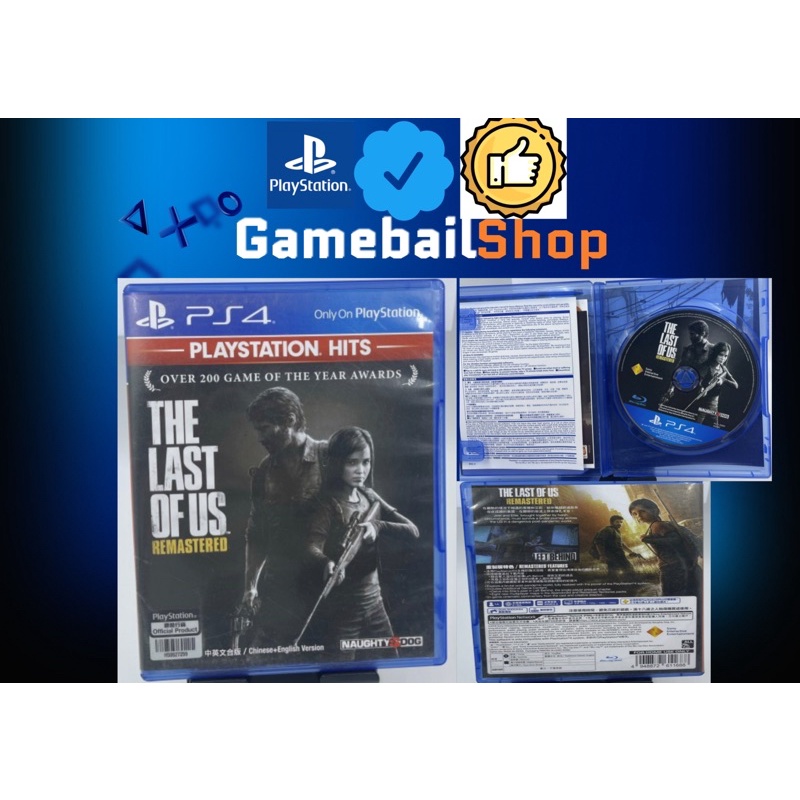 Jual PS4 Game - The Last of us TLOU Part 1 ( Reg All / 2 / English ...