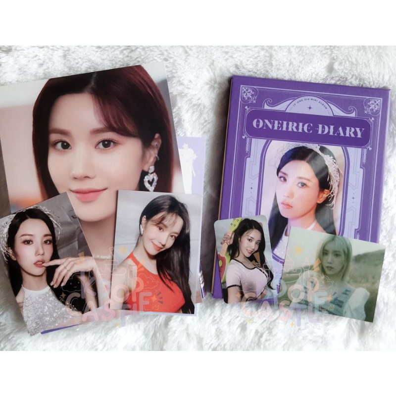 Jual [READY BUNDLE] IZONE IZ*ONE Eunbi Oneiric Diary fantasy album One Reeler photocard postcard ...