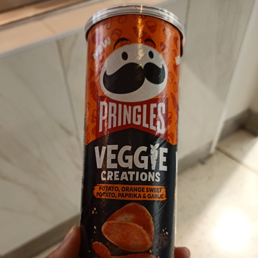Jual Pringles Veggie Creations import Hongkong keripik kentang sehat ...