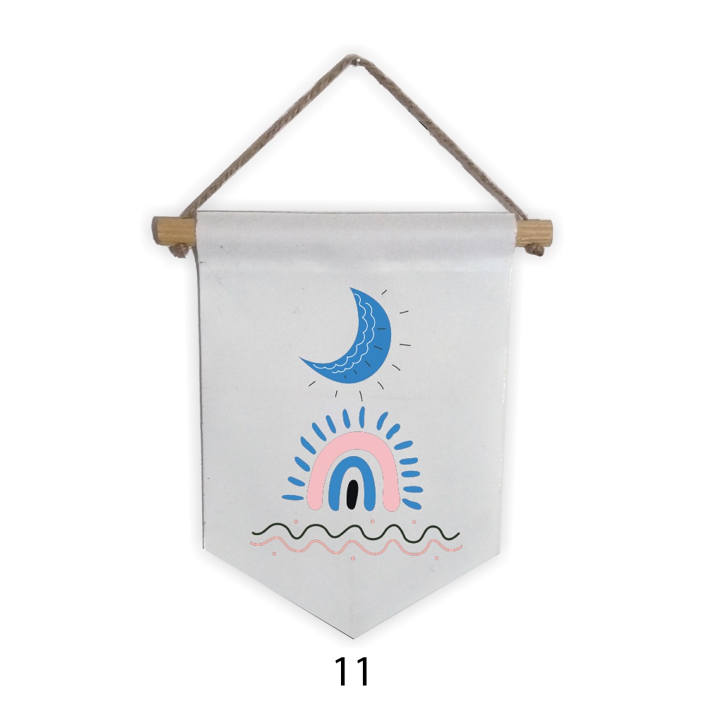 Jual Hiasan Dinding Kain Hanging Flag Bendera Pajangan Dinding unik ...