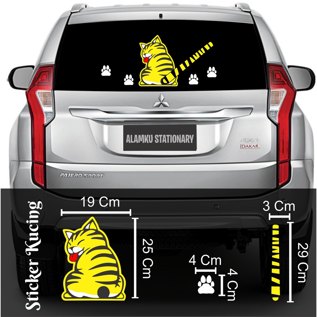 Jual STIKER MOBIL KUCING KEREN | Shopee Indonesia