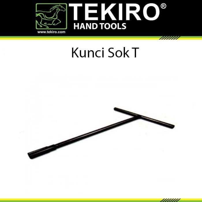 Jual TEKIRO SOK T KUNCI T- Type Socket 8MM 10MM 12MM 13MM 14MM | Shopee ...
