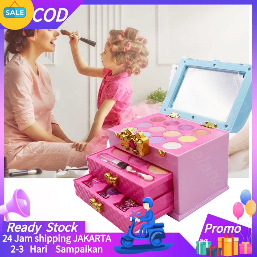 Jual Cosmetic Set Mainan Make Up Rias Anak kecil Mainan rias Rias Wajah ...