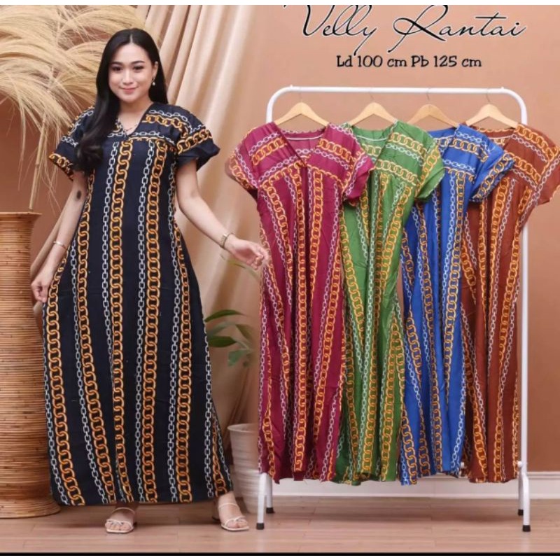 Jual Daster Batik Panjang Baju Daster Lengan Pendek Longdress Batik ... Jual Daster Batik Panjang Baju Daster Lengan Pendek Longdress Batik ...
