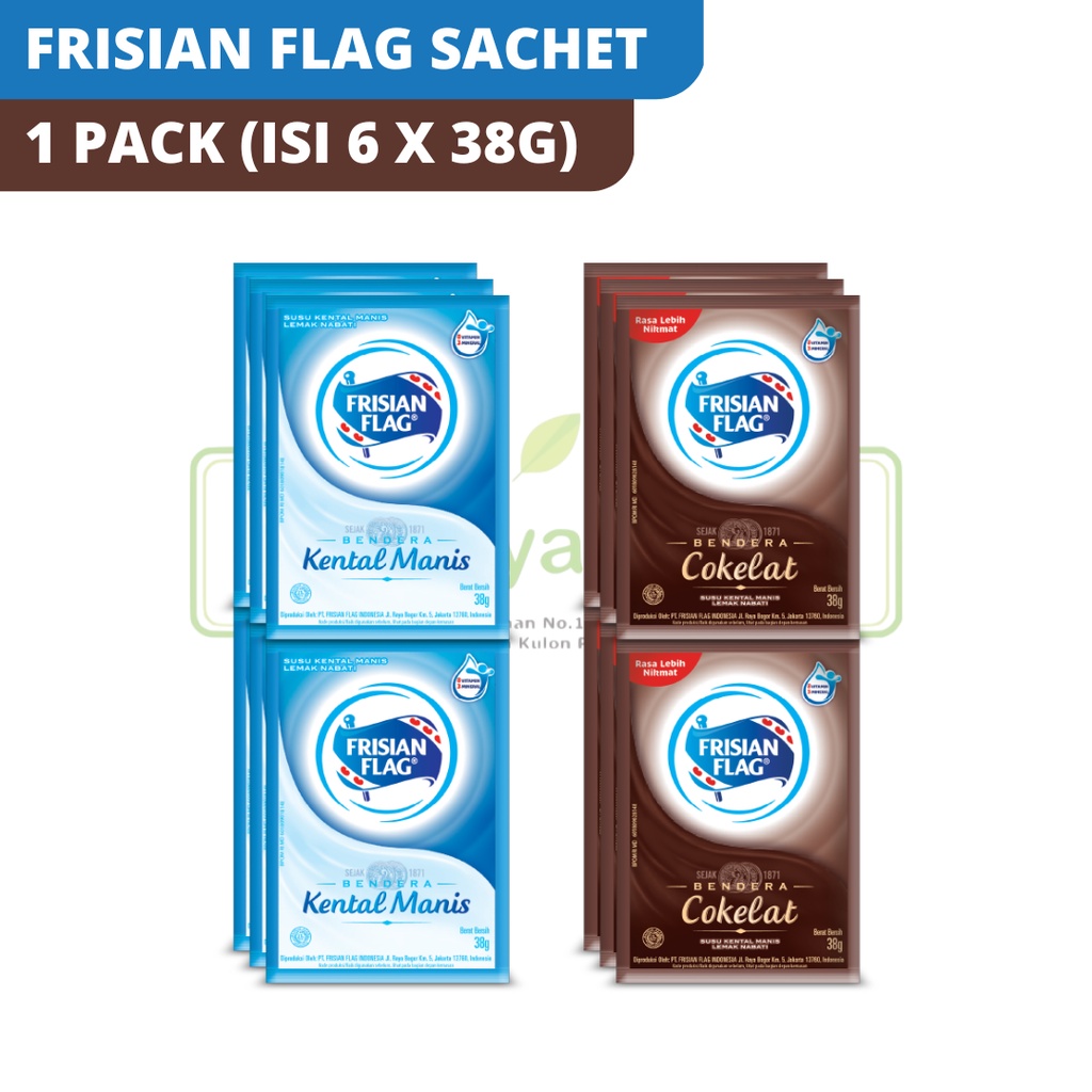 Jual FRISIAN FLAG SACHET ISI 6 X 38GR | Shopee Indonesia