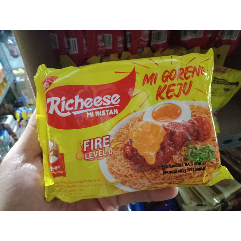 Jual Mie Richeese Mie Goreng Keju 5Pcs | Shopee Indonesia