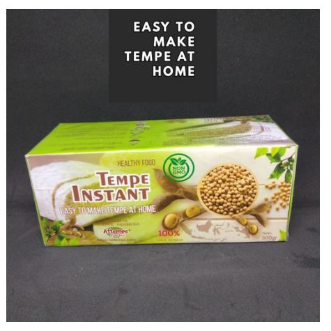 Jual Tempe Kedelai Lokal Non GMO Instan Kit Bikin Sendiri Asli Jogja ...