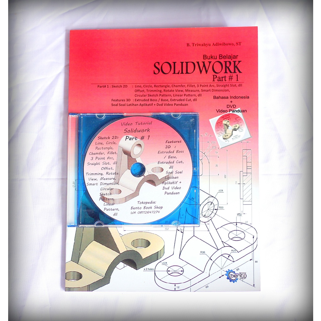 Jual Buku Solidwork Part 1 Dvd Panduan Shopee Indonesia