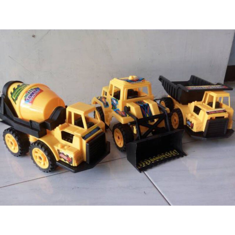 Jual Mainan Truk Mainan Molen Mainan Buldoser Mainan Dum Truk Mainan ...
