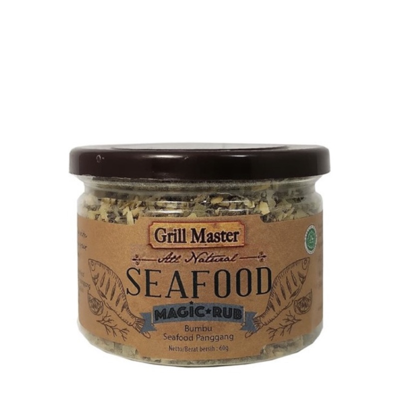 Jual Jay's Kitchen Grill Master Seafood Magic Rub 60 gr | Shopee Indonesia