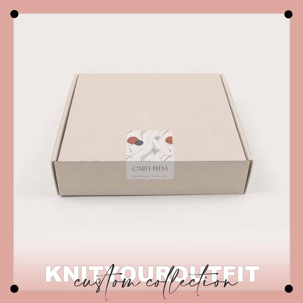 Jual sticker box / sticker packing / segel box / packaging seal ...