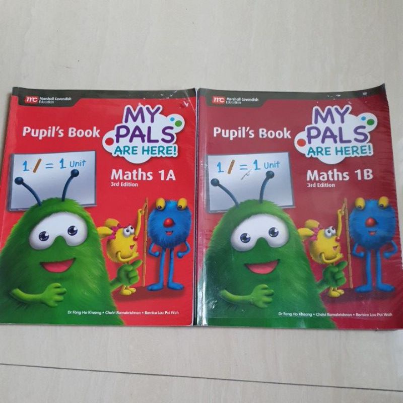 Jual Buku My Pals Math 1A dan 1B 3rd edition | Shopee Indonesia