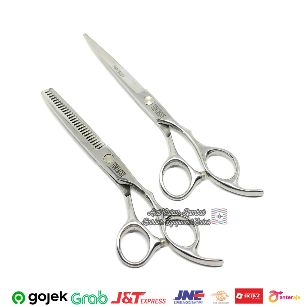 Jual Gunting Rambut Set Gunting Potong Rambut Dan Gunting Sasak Rambut ...