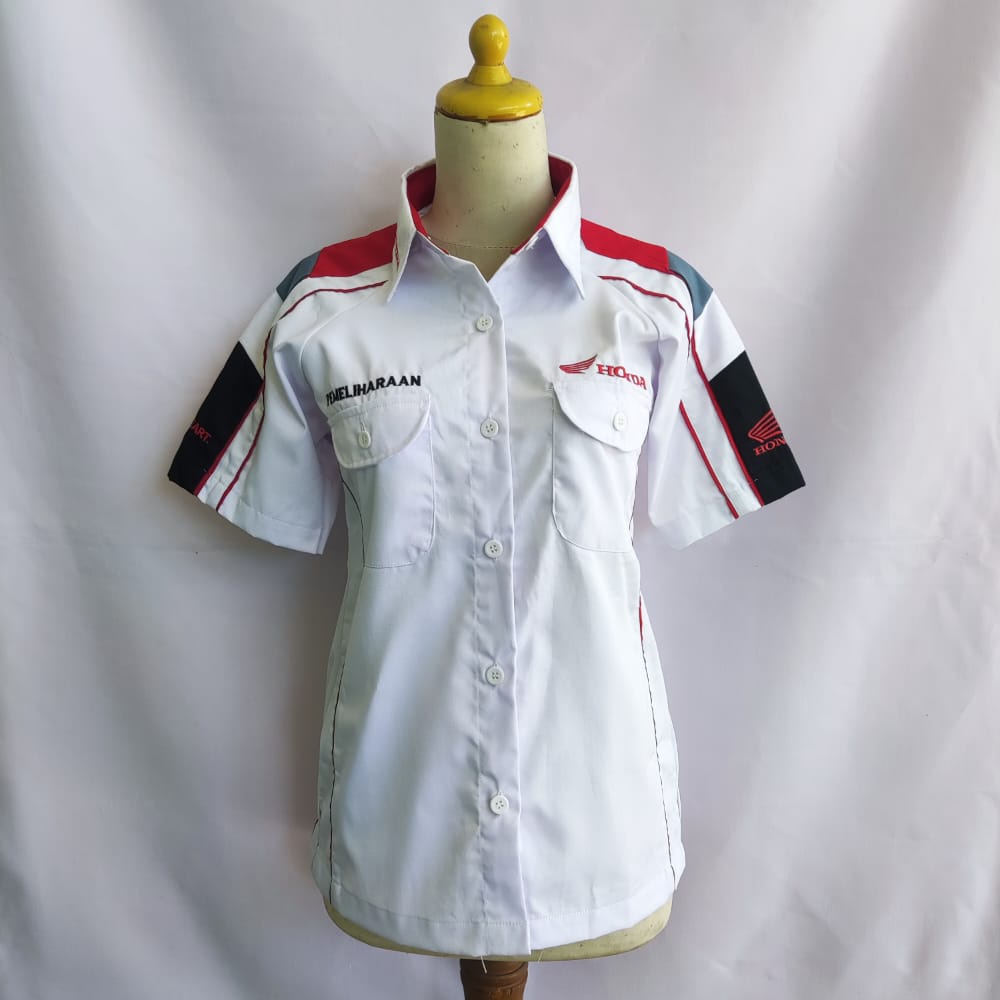 Jual Baju FD (Front Desk- WANITA) | Kerah Merah atau Kerah Putih ...
