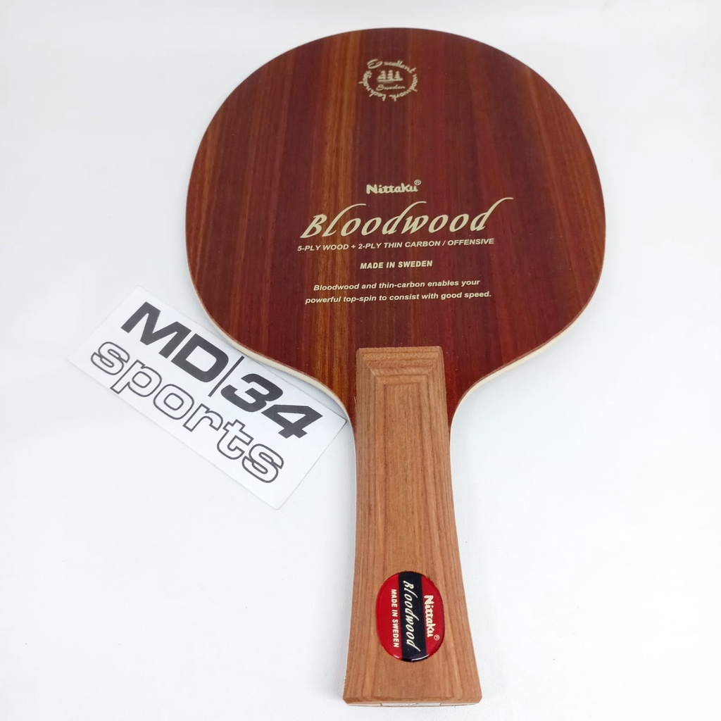 Jual KAYU NITTAKU BLOODWOOD - Kayu / Blade / Bet pingpong murah | Shopee Indonesia