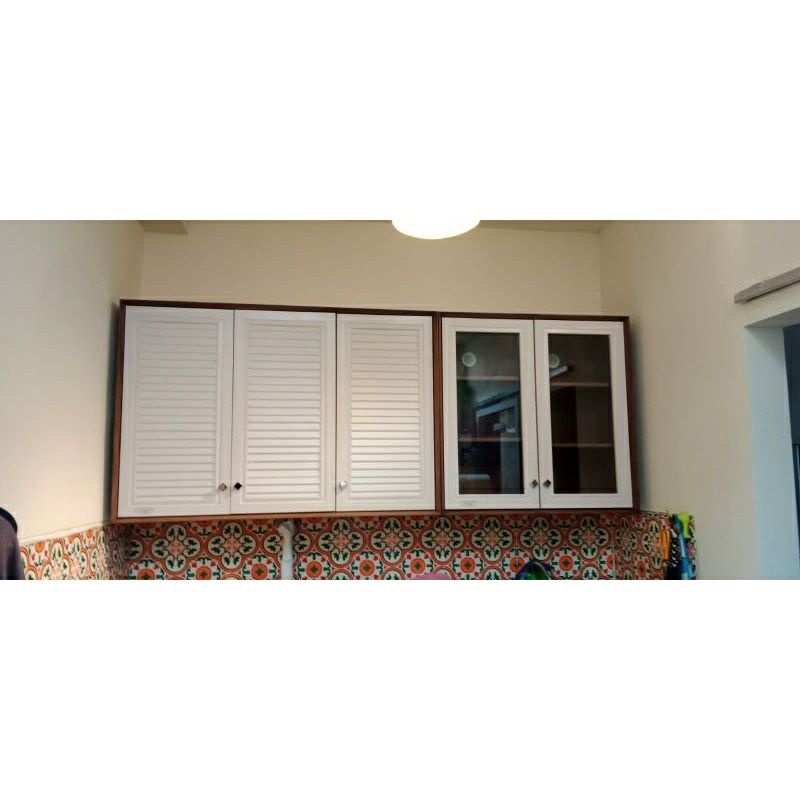 Jual Kitchen Set Atas 5 Pintu / Lemari Gantung Dapur Minimalis 86 ...