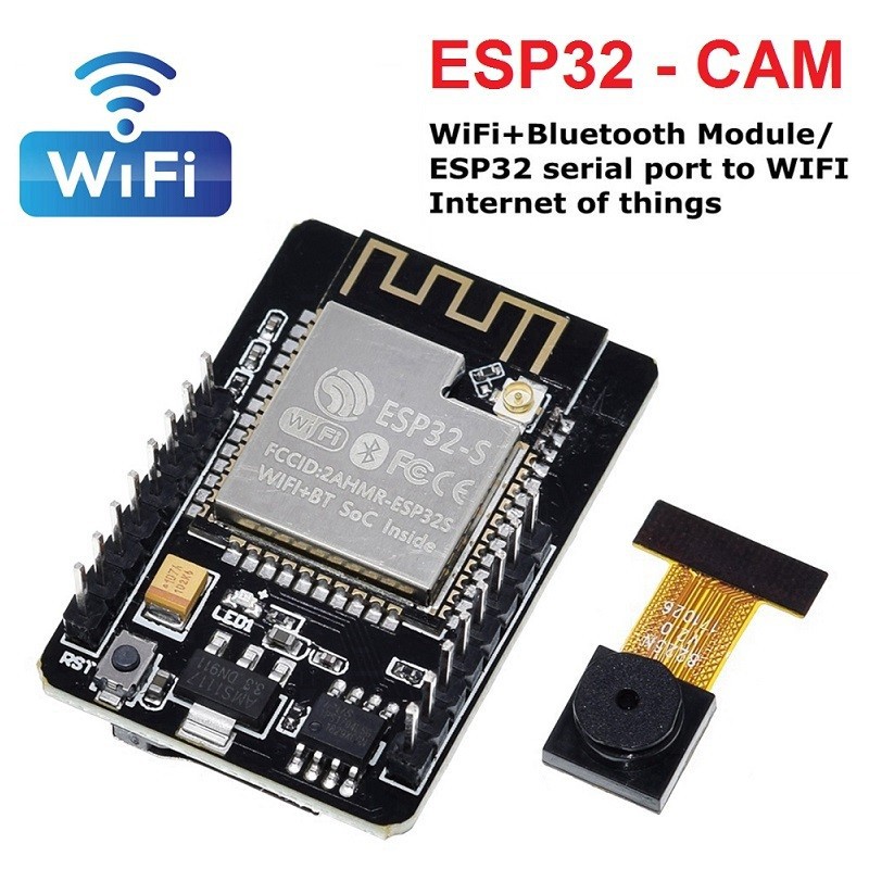 Jual ESP32-CAM ESP32-S + Camera ESP32 WiFi Bluetooh Camera Module ...
