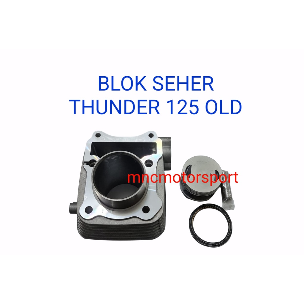 Jual BLOCK BLOK SEHER KOMPLIT THUNDER 125 LAMA | Shopee Indonesia