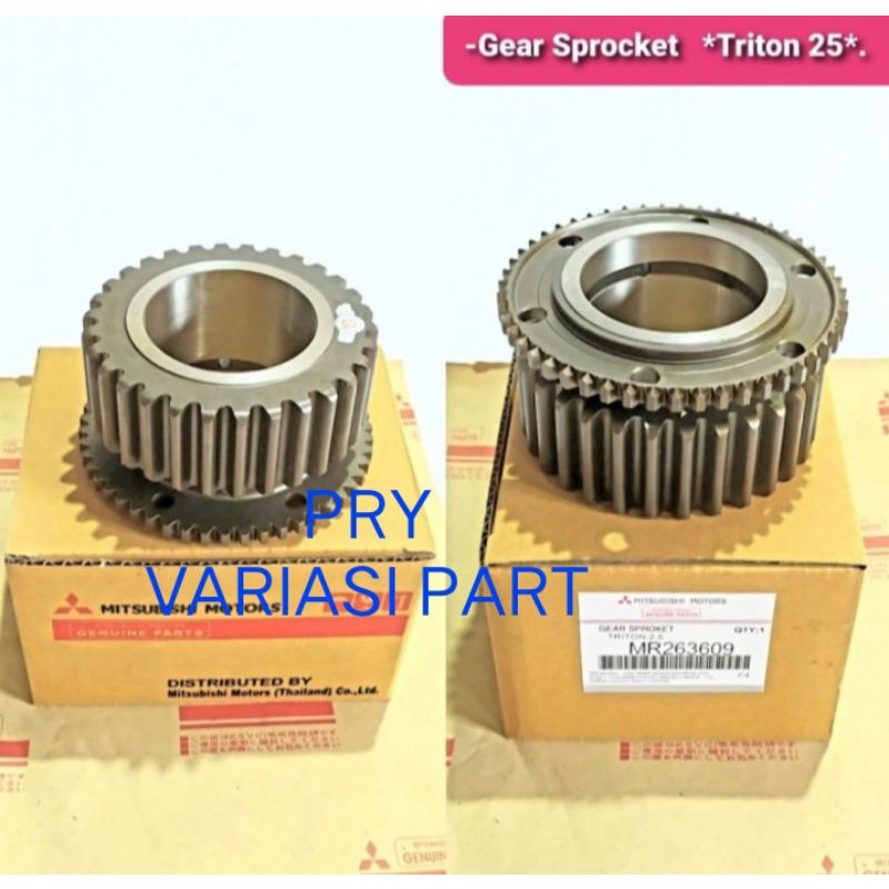 Jual SPROCKET TRANSFER CHAIN KB4T TRITON 2500CC DOUBLE CABINMR263609 ...