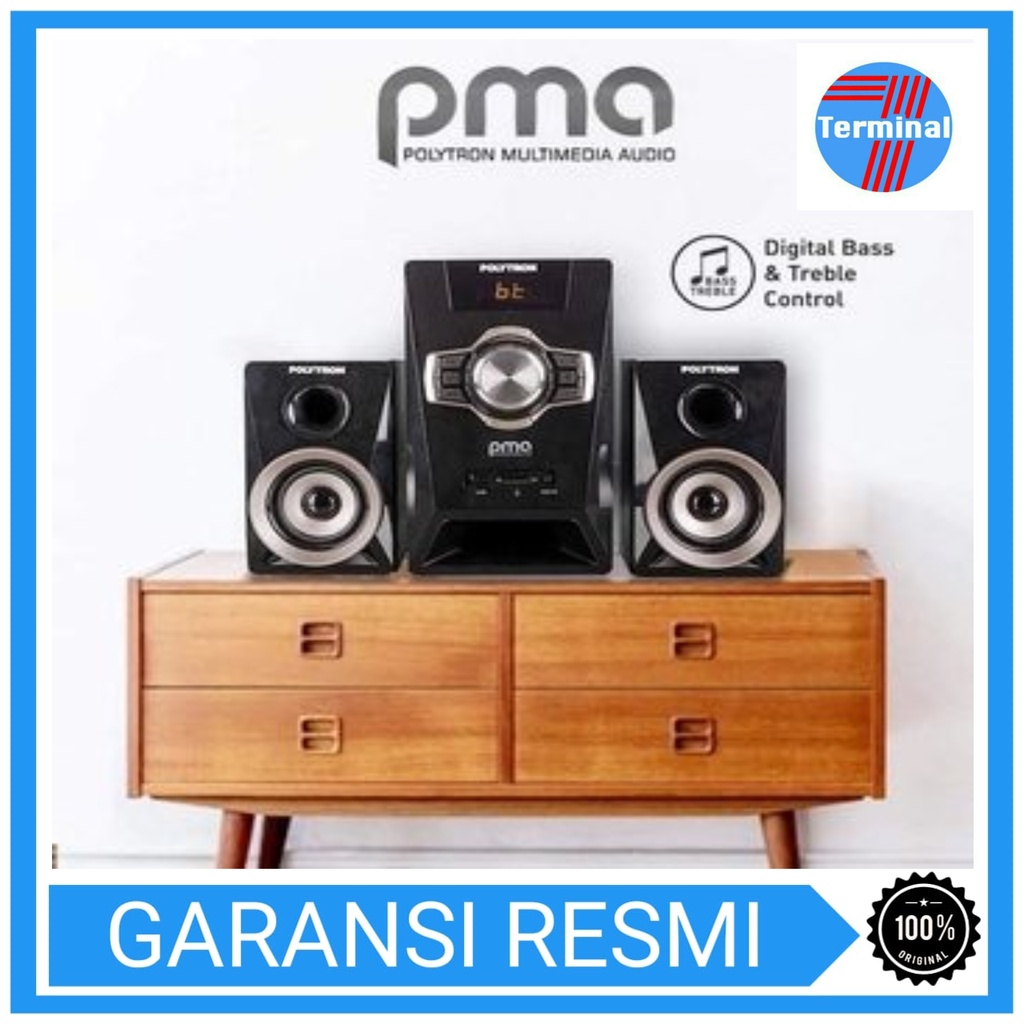Jual POLYTRON SPEAKER MULTIMEDIA PMA 9321 GARANSI RESMI | Shopee Indonesia