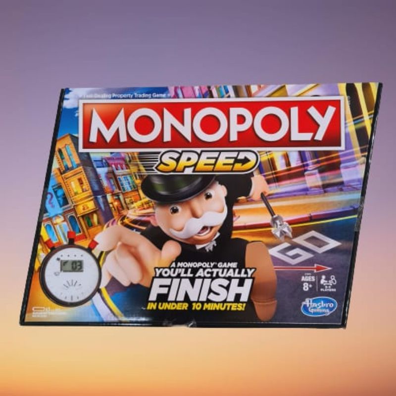 Jual Monopoly Speed Original Hasbro Finish Under 10 Minutes | Shopee ...