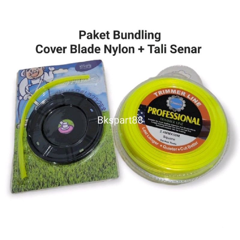 Jual Paket Tali Senar Nylon dan Piringan Cover Plate Mesin Potong ...