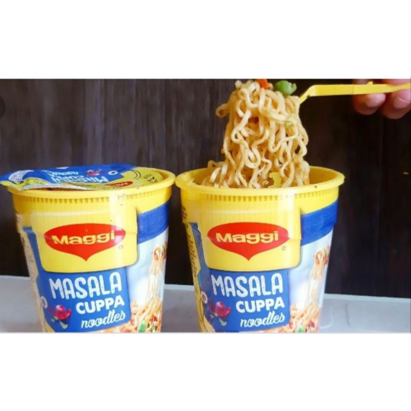 Jual Maggi Masala India 70gr Cuppa / Mie Instan India | Shopee Indonesia