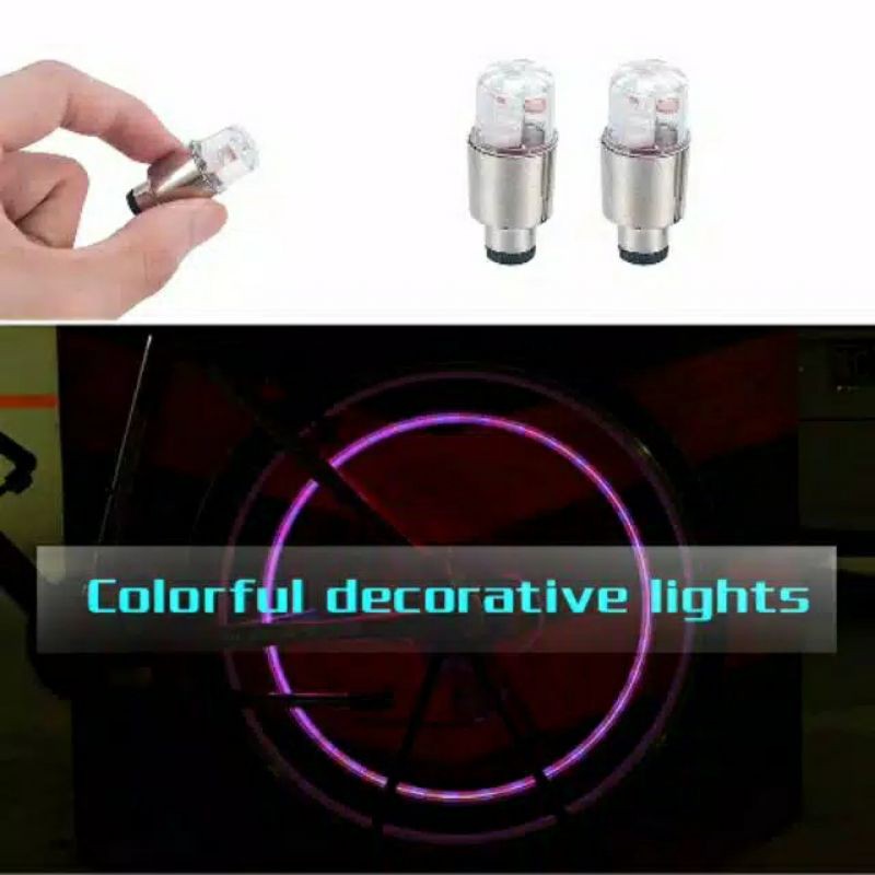 Jual LAMPU LED BAN SEPEDA CAPUNG FULL COOLORS 7 WARNA RAINBOW | Shopee ...
