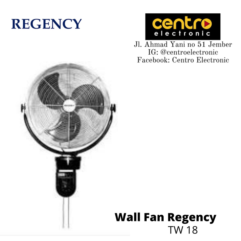 Jual REGENCY WALL FAN TW18 | Shopee Indonesia