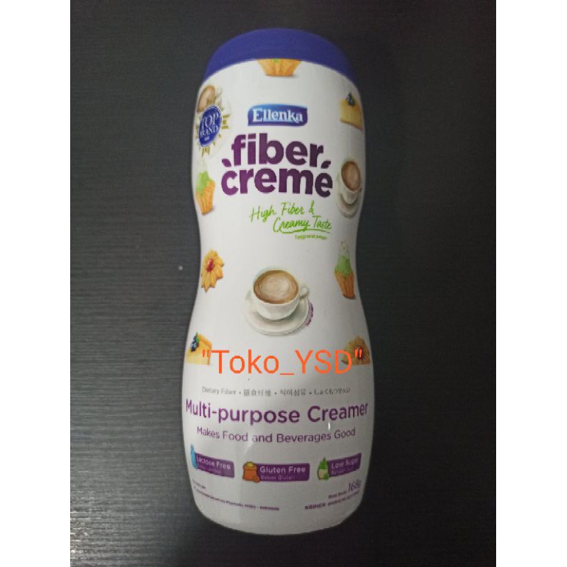 Jual Fiber Creme Ellenka 168 gr multi purpose creamer gluten n lactose ...