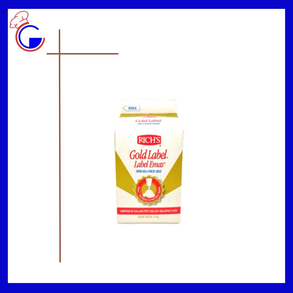 Jual Rich`s Gold Label Topping 500Ml | Shopee Indonesia