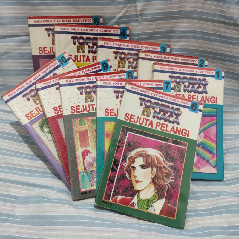 Jual Komik Second/ Bekas Seri Topeng Kaca (Syair Lidah Api, Sejuta ...