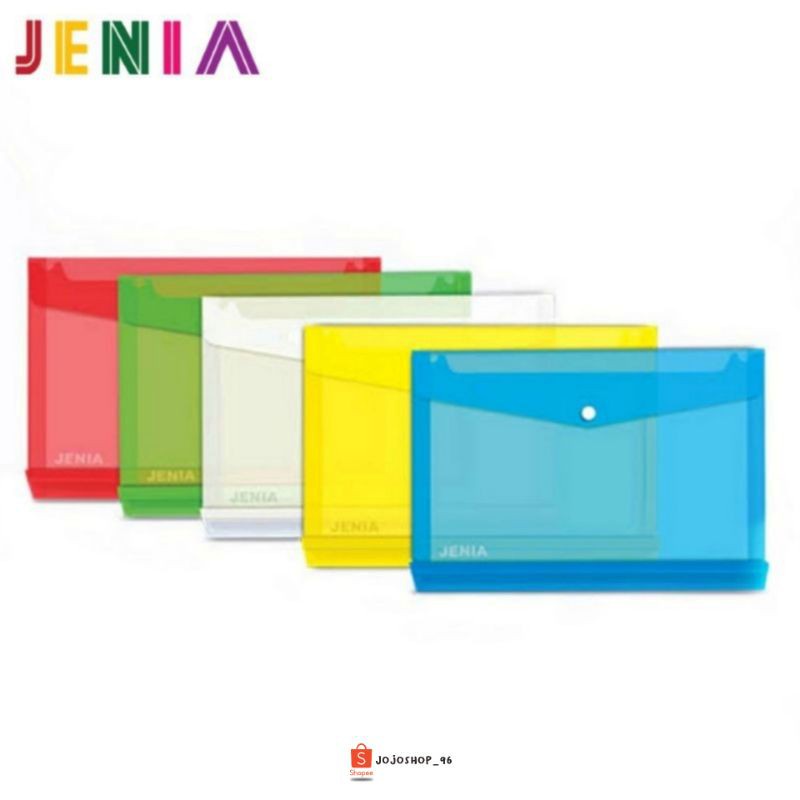 Jual MAP PLASTIK TALI DAN KANCING FOLIO PUNGGUNG JENIA / MAP PLASTIK TRANSPARAN F4 | Shopee ...